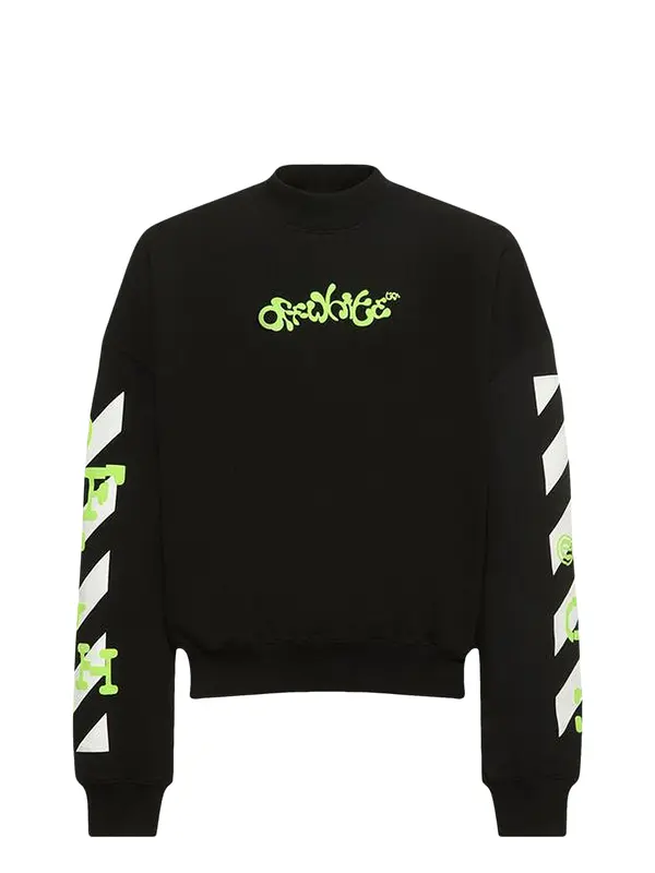 Off-White Boxy Crewneck - Black