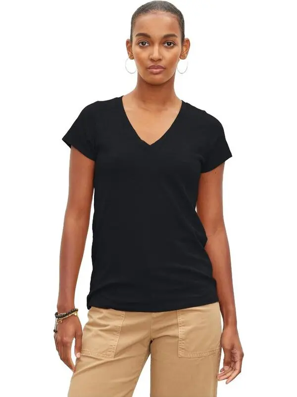 Velvet By Graham & Spencer Jilian Tee - Black
