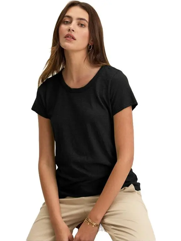 Velvet By Graham & Spencer Tilly Tee - Black