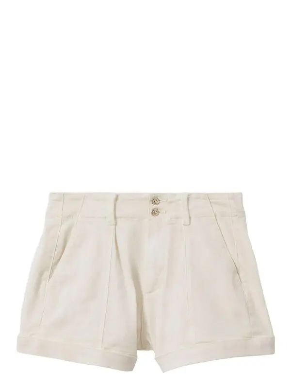 Paige Brooklyn High-rise Shorts - Sand