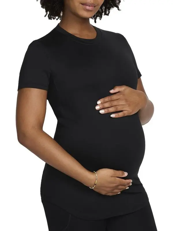 Nike Drill Performance Maternity Top - 010 010 Black