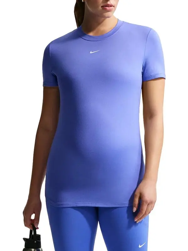 Nike Drill Performance Maternity Top - Sapphire