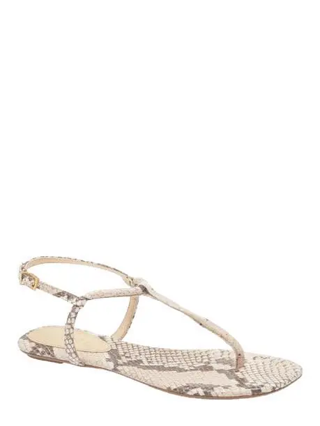 Schutz Elsha Slingback Sandal - Beige Latte