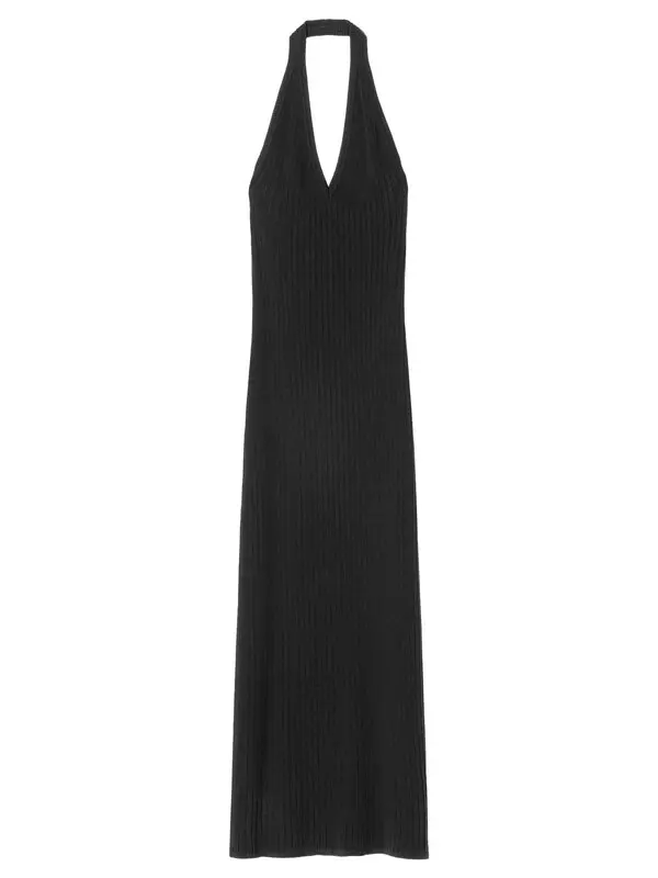 NILI LOTAN Ivenka Halter Dress - Black