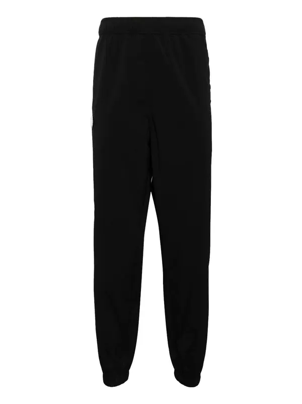AAPE BY *A BATHING APE® Logo-print Elasticated-waist Track Pants - Black