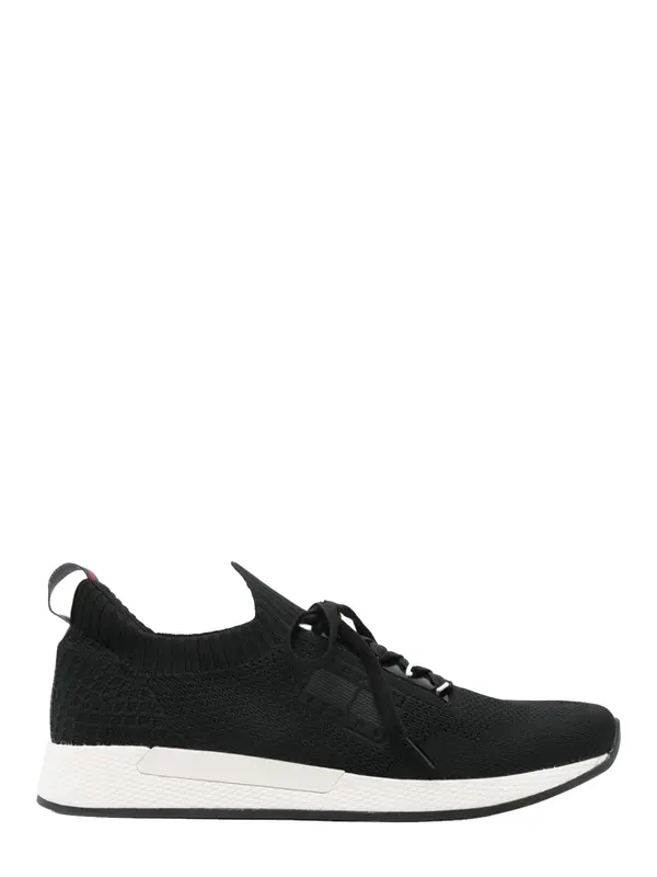 Tommy Hilfiger Elevated Knitted Sneakers - Black