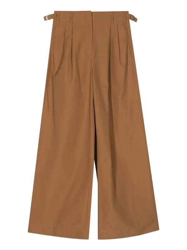 Simkhai Leroy Wide-leg Trousers - Brown