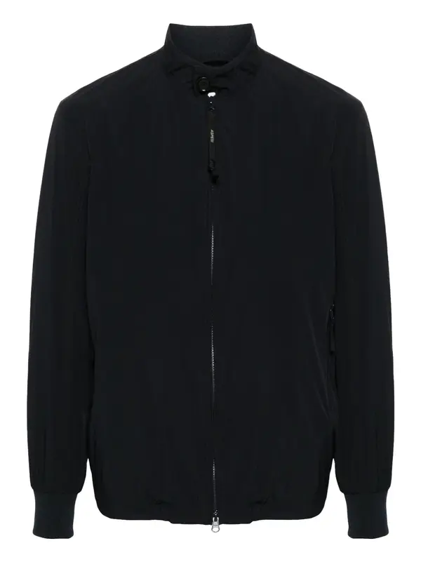 Aspesi Zip-up Lightweight Jacket - Black