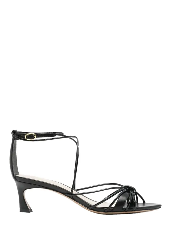 ALEXANDRE BIRMAN Malena 50mm Leather Sandals - Black