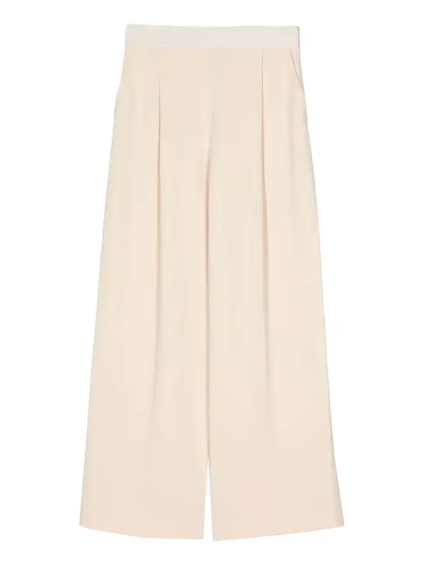 Stine Goya Ciara High-waisted Trousers - Neutrals