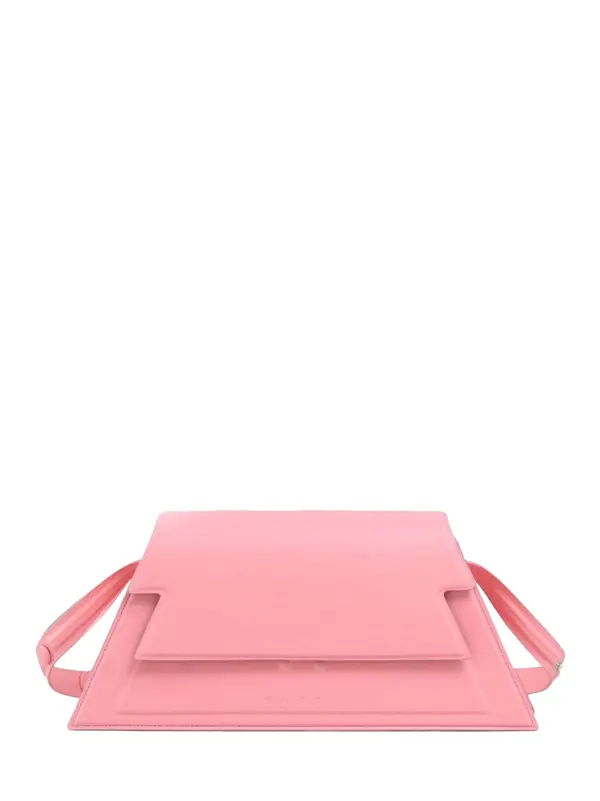 Marni Leather Shoulder Bag - Pink