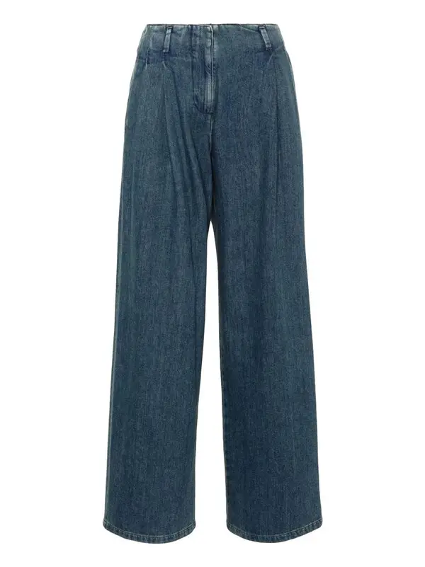 GOLDEN GOOSE Flavia High-waisted Straight-leg Jeans - Blue