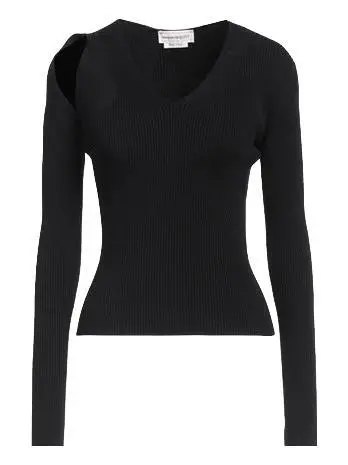 Alexander McQueen Knitted Sweater - Black