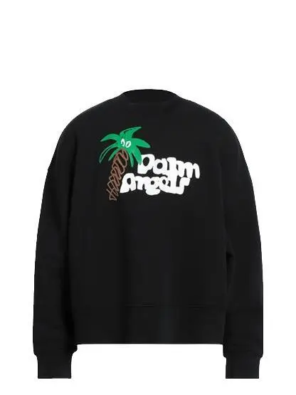 Palm Angels Crewneck Sweatshirt - Black