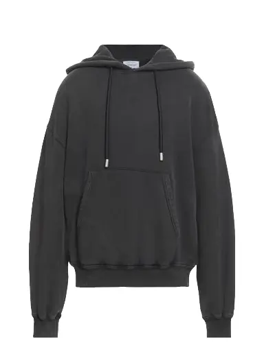 OFF-WHITE™ Printed French Terry Hoodie - Grey