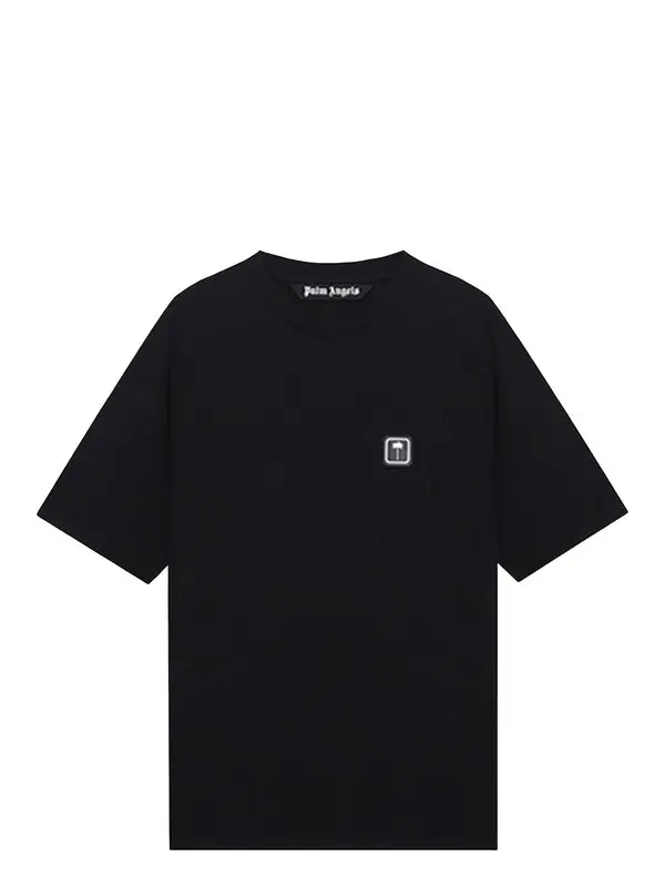 Palm Angels Pxp Logo Patch T-shirt - Black