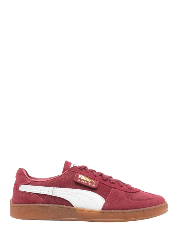 PUMA Super Team Suede Sneakers - Red