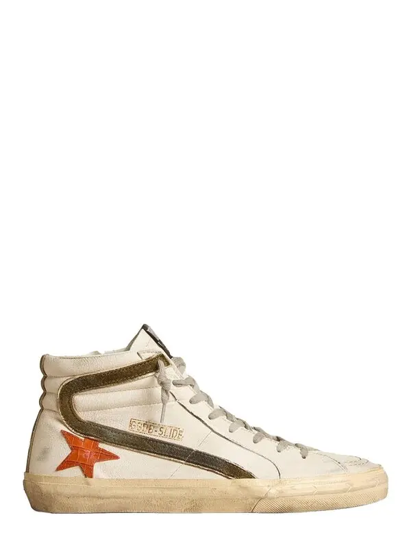 GOLDEN GOOSE Slide High-top Sneakers - Neutrals