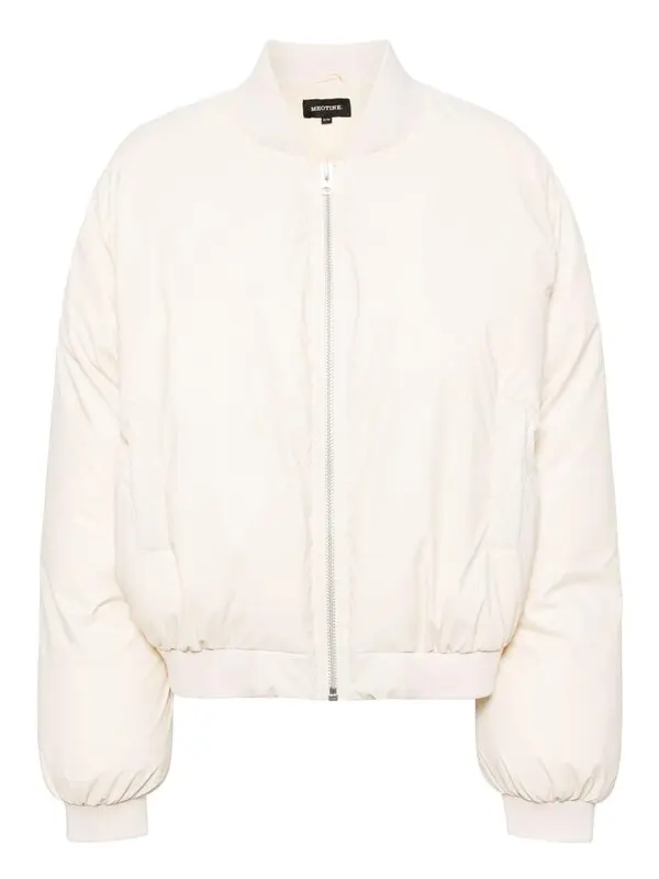 MEOTINE Sol Puffer Bomber Jacket - Neutrals
