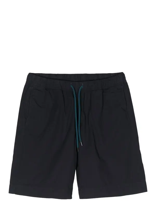 Paul Smith Organic Cotton Deck Shorts - Blue