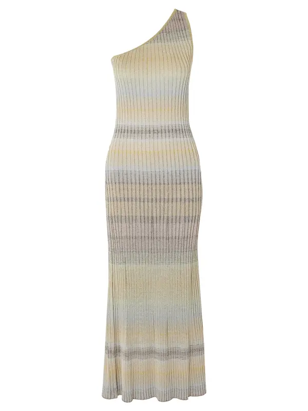 Missoni One-shoulder Maxi Dress - Multi