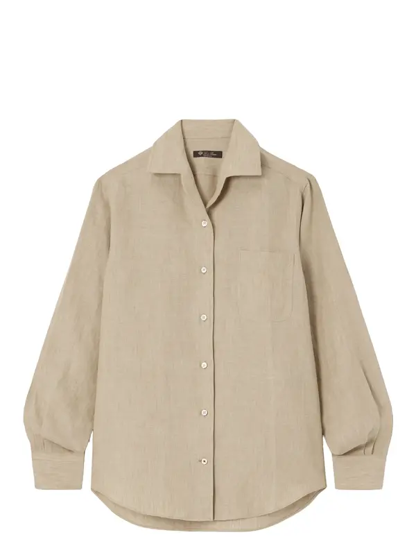 Loro Piana Linen Shirt - Neutrals