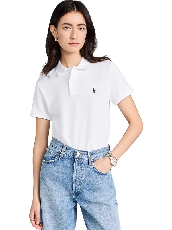 Polo Ralph Lauren Classic Fit Polo Shirt - White