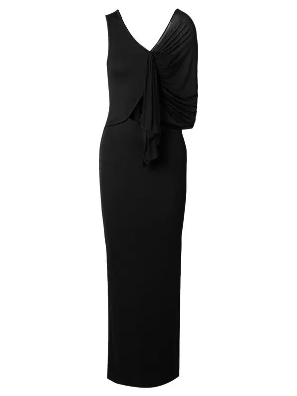 Christopher Esber Seneca Swirl Convertible Gown - Black