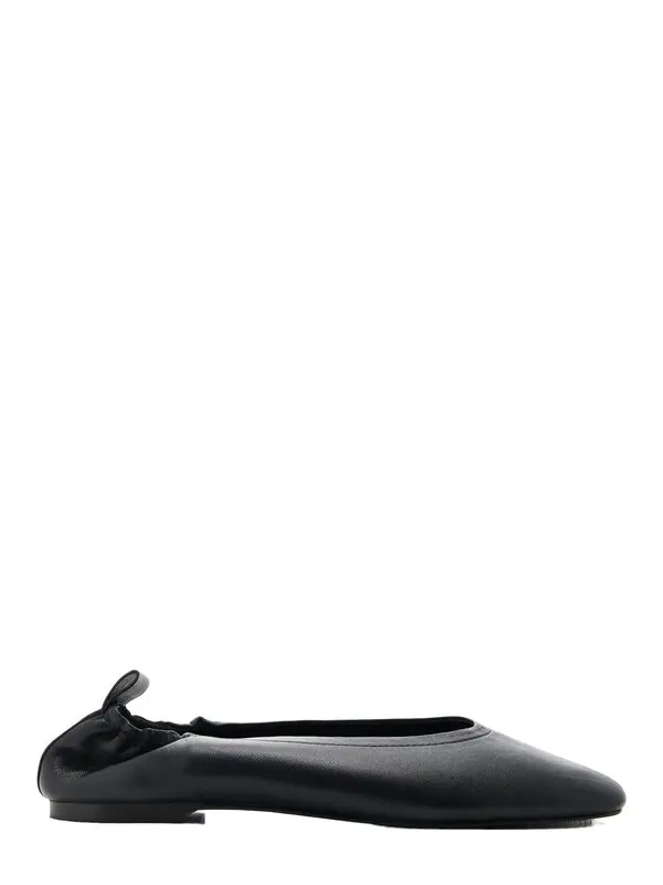 A.emery Olgi Leather Flats - Black
