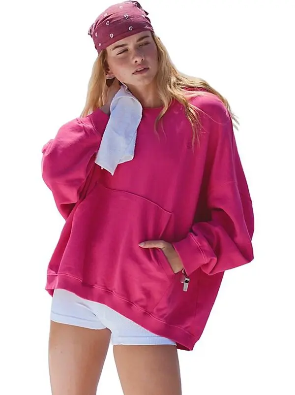Free People Slouchy Hoodie - Malibu