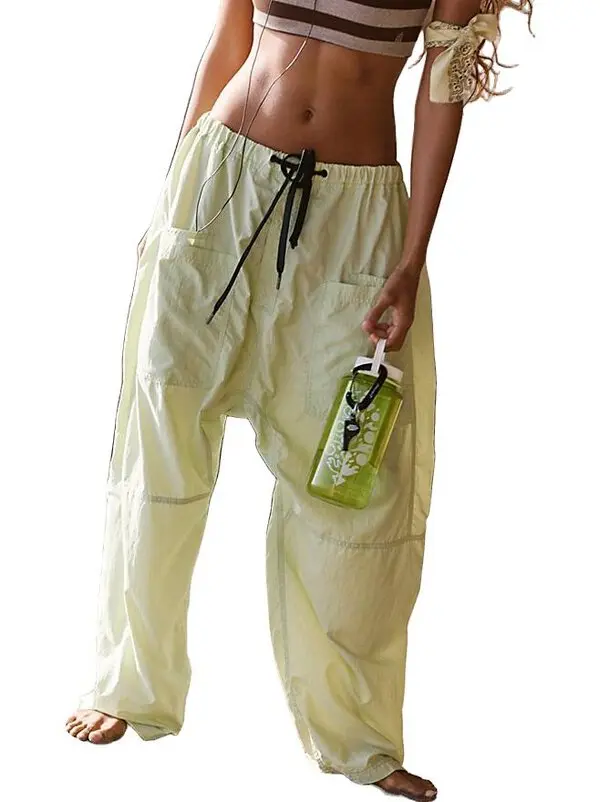 Free People Well Played Pants - Whipped Lime