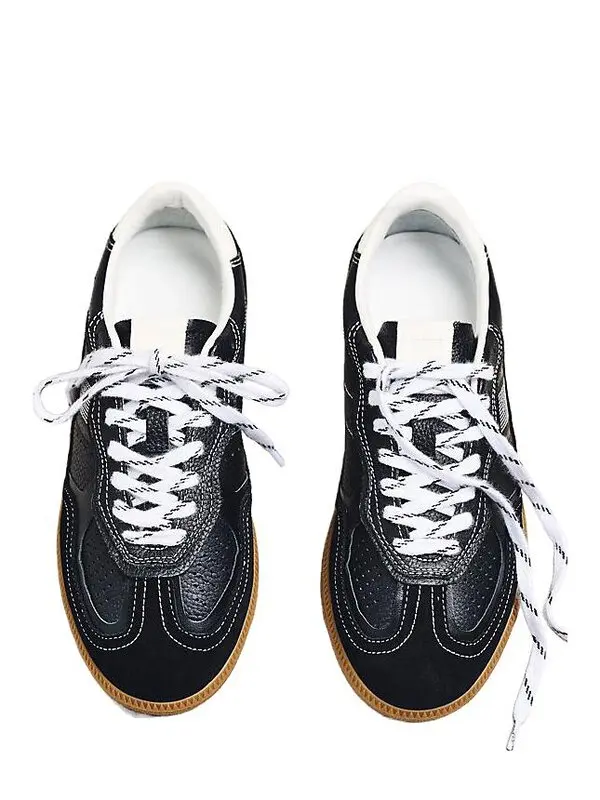 ALOHAS Tb.490 Rife Sneakers - Black & Cream Leather