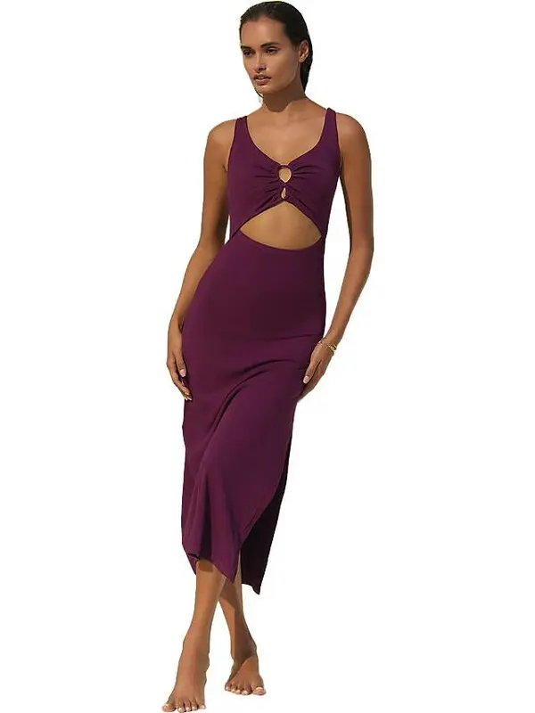 L*Space Camille Midi Dress - Wine