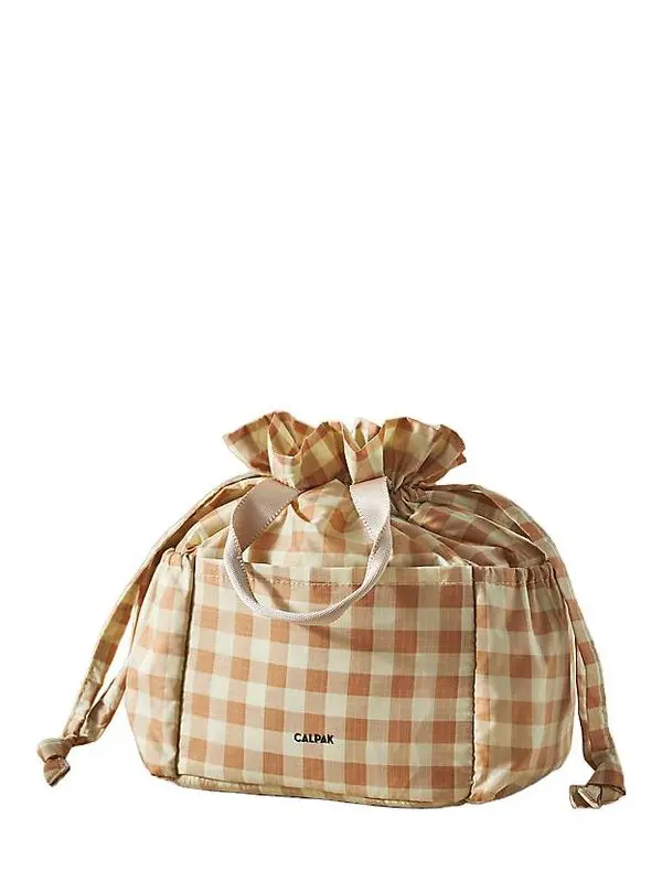 CALPAK Insulated Lunch Bag - Gingham