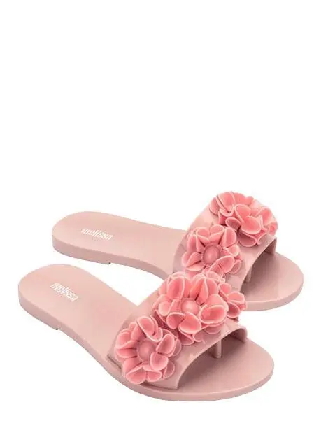 Melissa Babe Springtime Slide Sandal - Pink