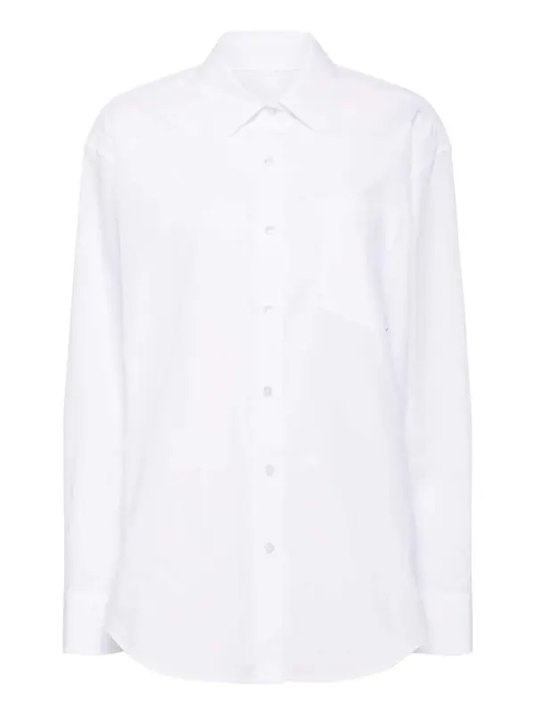 Alexander Wang Oversized Cotton Shirt - White