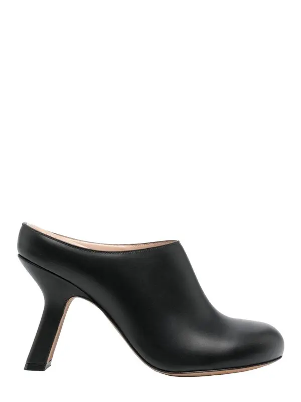 Loewe Terra 90mm Leather Mules - Black
