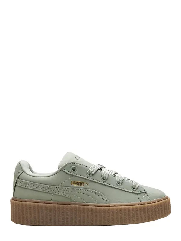 PUMA X Fenty Creeper Phatty Nubuck Sneakers - Green