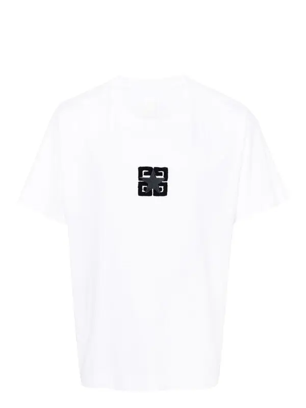 Givenchy 4g Stars Cotton T-shirt - White