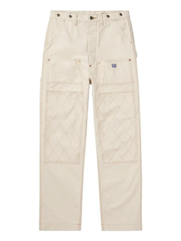Kapital Lumber Straight-leg Cargo Trousers - Neutrals