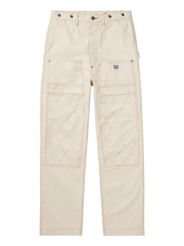 Kapital Lumber Straight-leg Cargo Trousers - Neutrals