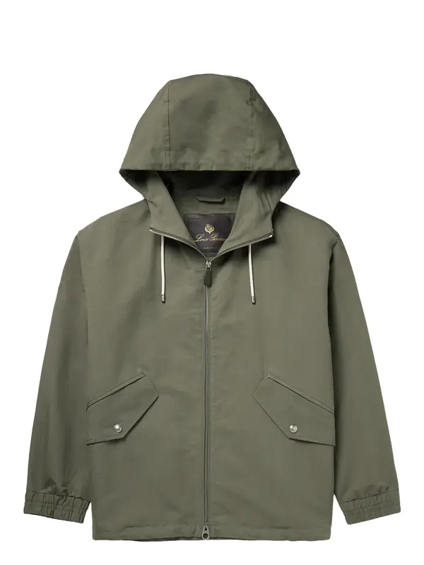 Loro Piana Ako Hooded Parka - Green
