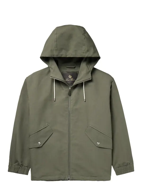 Loro Piana Ako Hooded Parka - Green