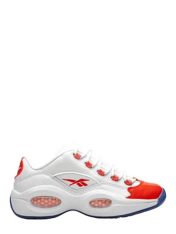REEBOK Question Low Patent Sneakers - White