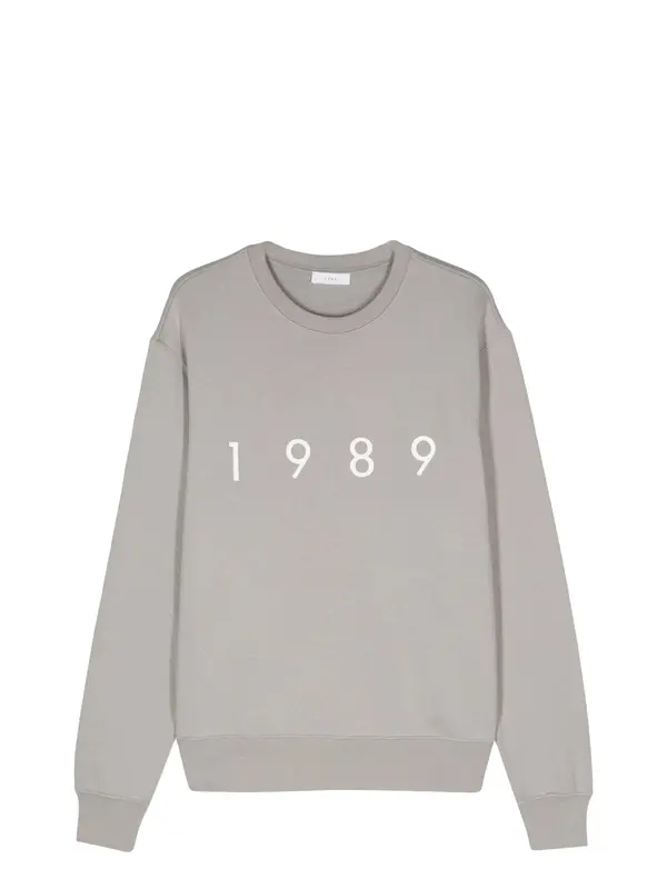 1989 STUDIO Logo-print Sweatshirt - Grey