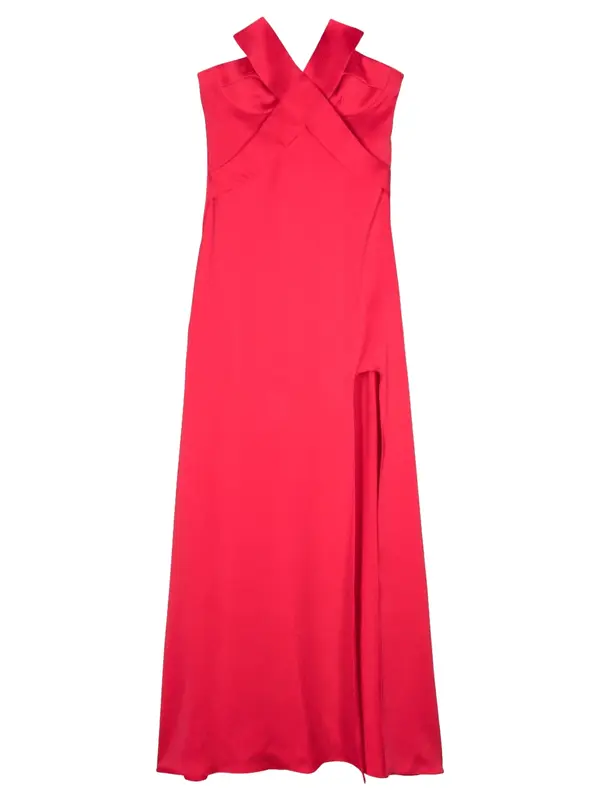 GENNY Strapless Gown - Red