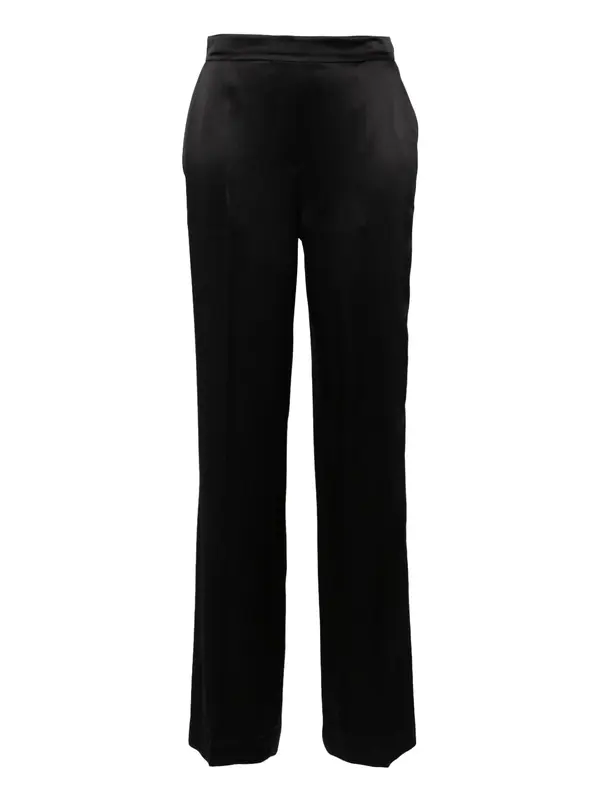 JOSEPH Tova Straight Trousers - Black