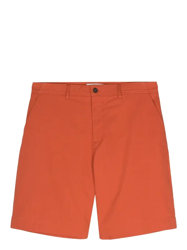 Maison Kitsuné Board Cotton Bermuda Shorts - Orange