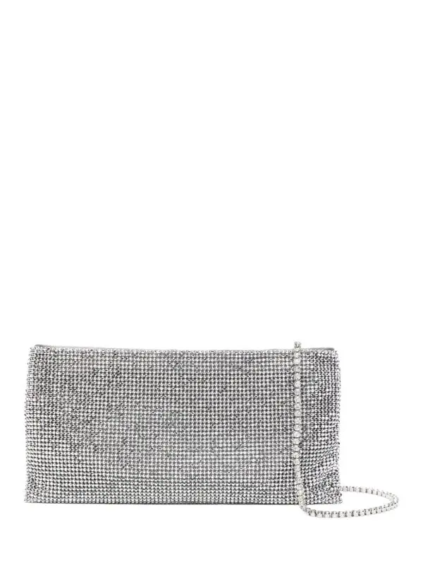 Benedetta Bruzziches Rhinestoned Clutch - Silver
