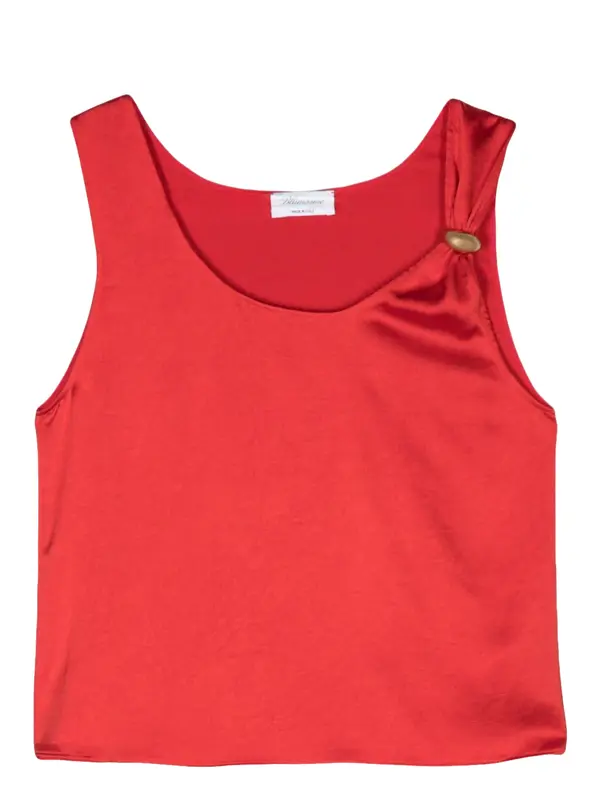 Blumarine Sleeveless Blouse - Red
